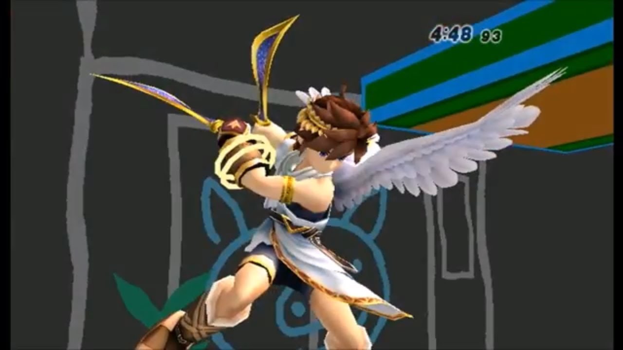 Super Smash Bros Brawl - Pit - Classic Mode (Intense) - YouTube