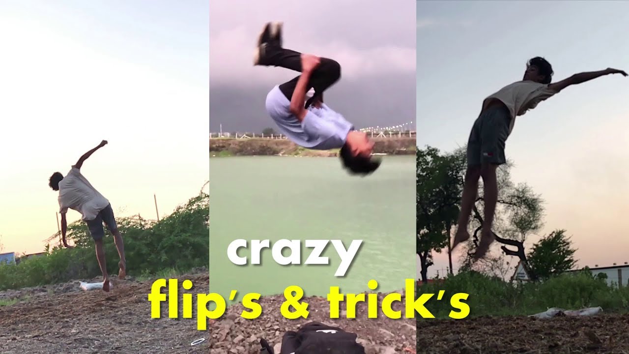 crazy flip's & tricks/ the best flip's on ground/hyperhook aashish ...