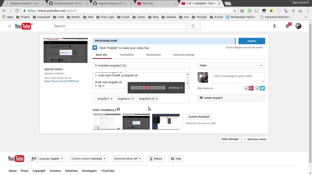 Demo angular2 dan java spring boot - YouTube