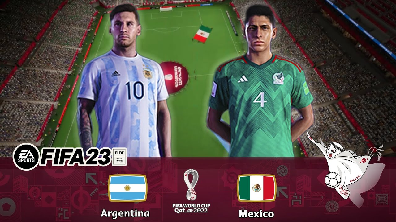 ARGENTINA vs. MEXICO | FIFA World Cup Qatar 2022 - Grupo C | Partido ...