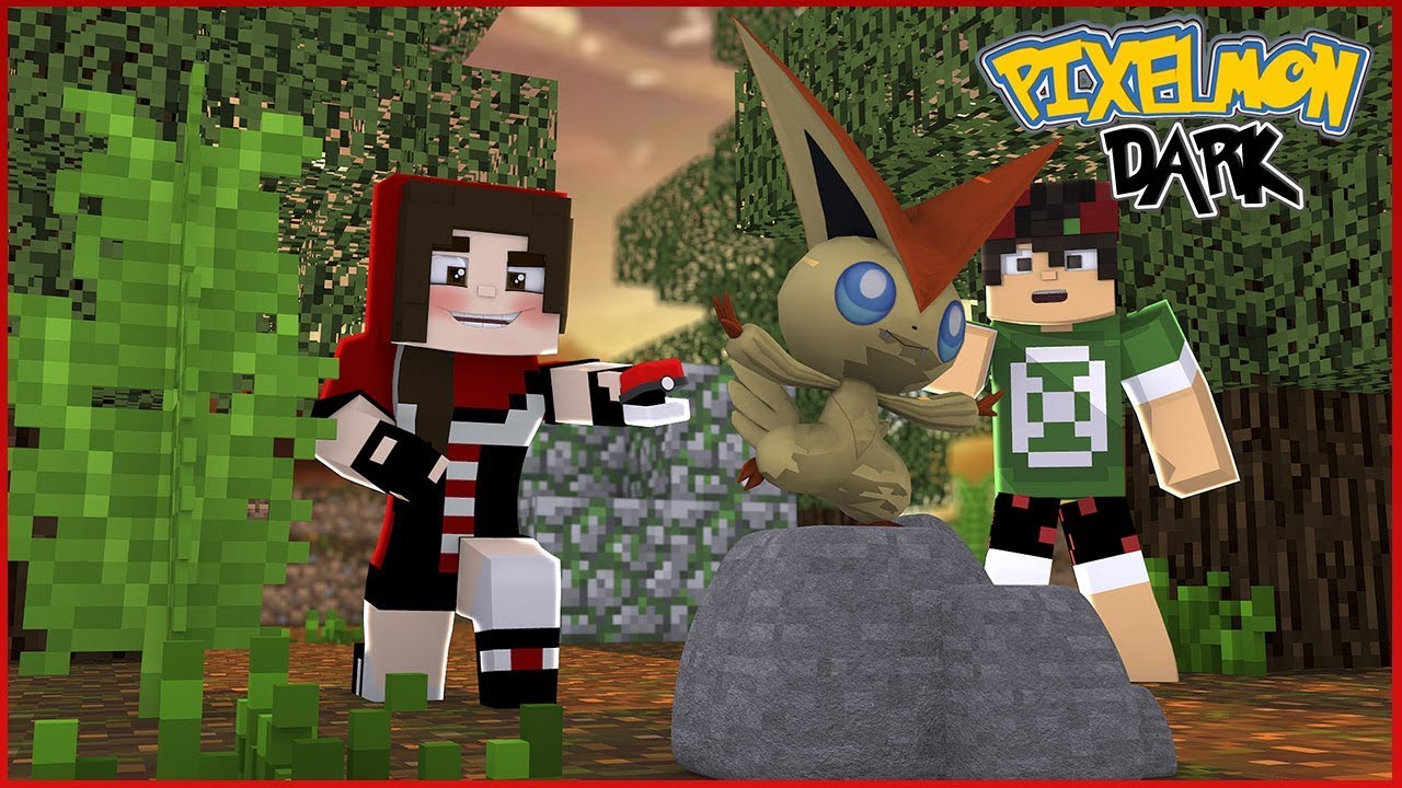 Minecraft: Pixelmon Dark #24 - NÃO ACREDITO! ACHEI UM LENDÁRIO VICTINI ...