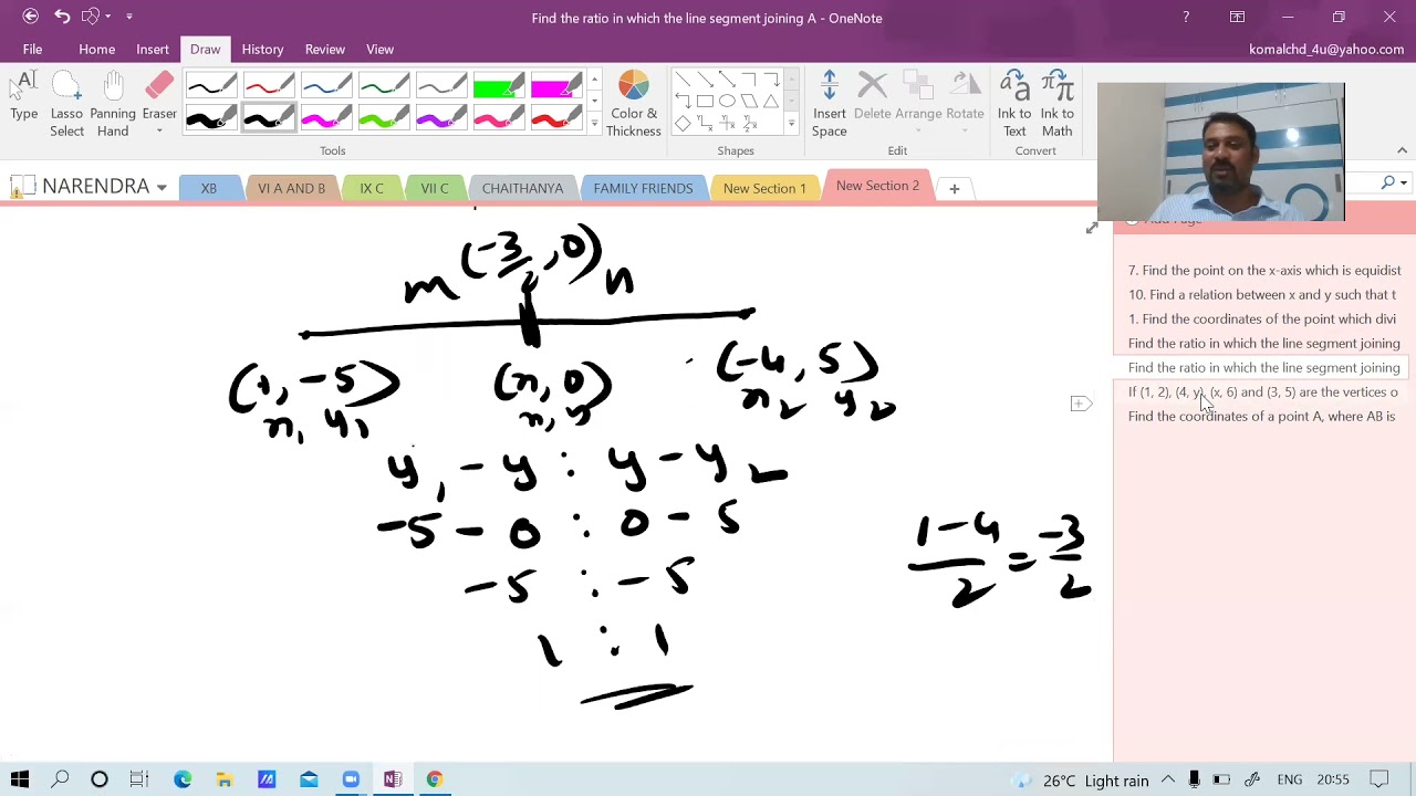 Simple tricks in coordinate geometry - YouTube