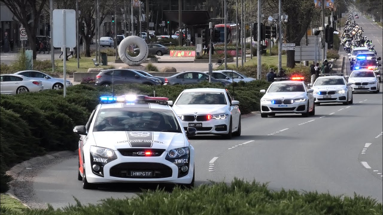 Police Ride for Remembrance in Canberra - 17 Sept 2022 - YouTube
