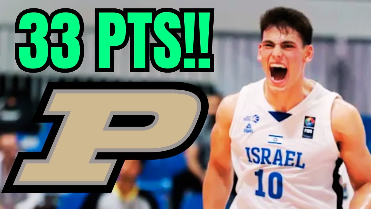 Purdue's Omer Mayer Bounces Back In A HUGE Way Against Cameroon In Game 3! - YouTube