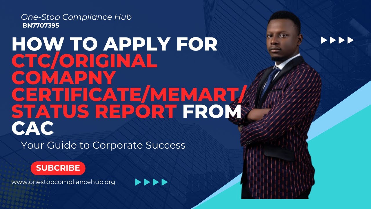 HOW TO APPLY FOR CAC CTC DOCUMENTS - YouTube