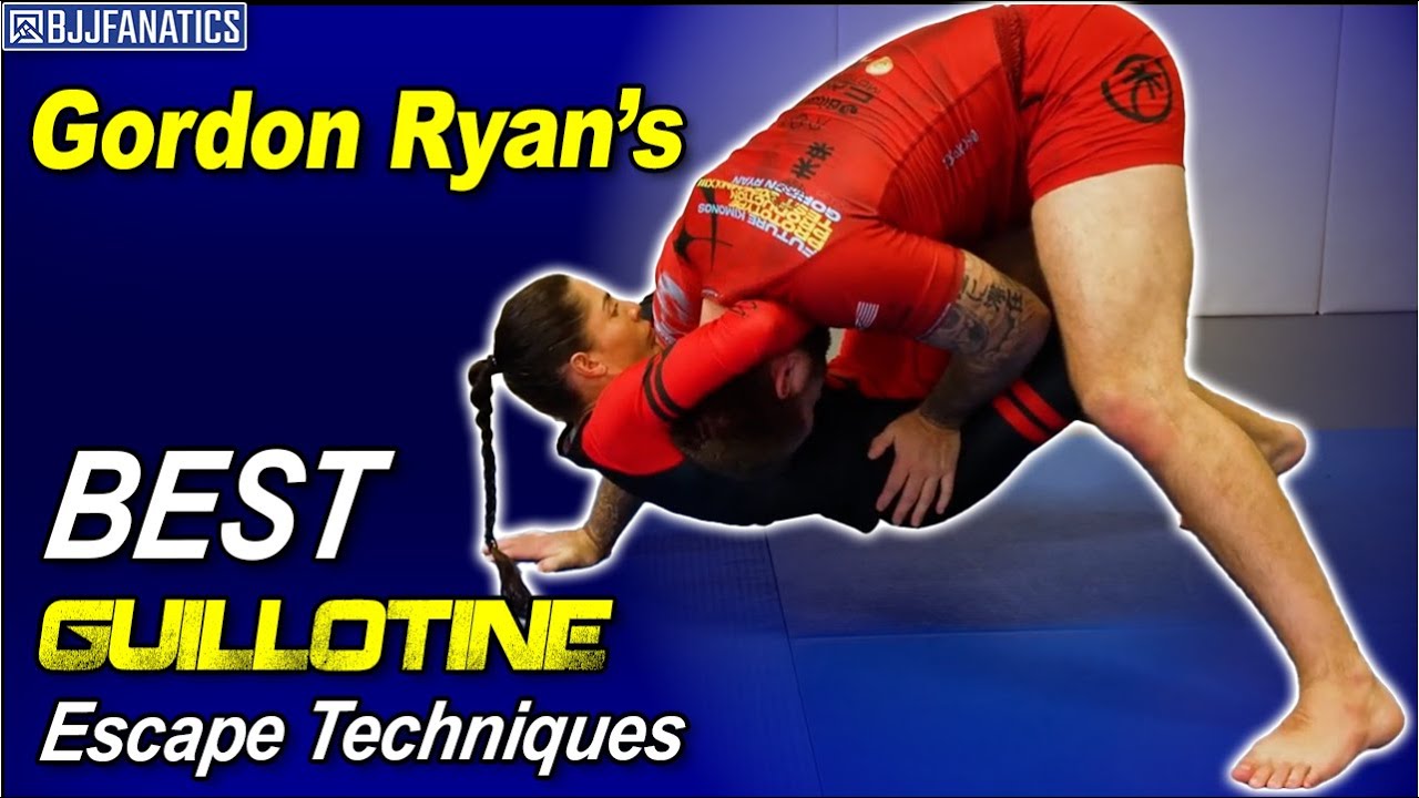 Gordon Ryan's Guillotine Escape Secrets - 4 Pointing From Bottom Side ...