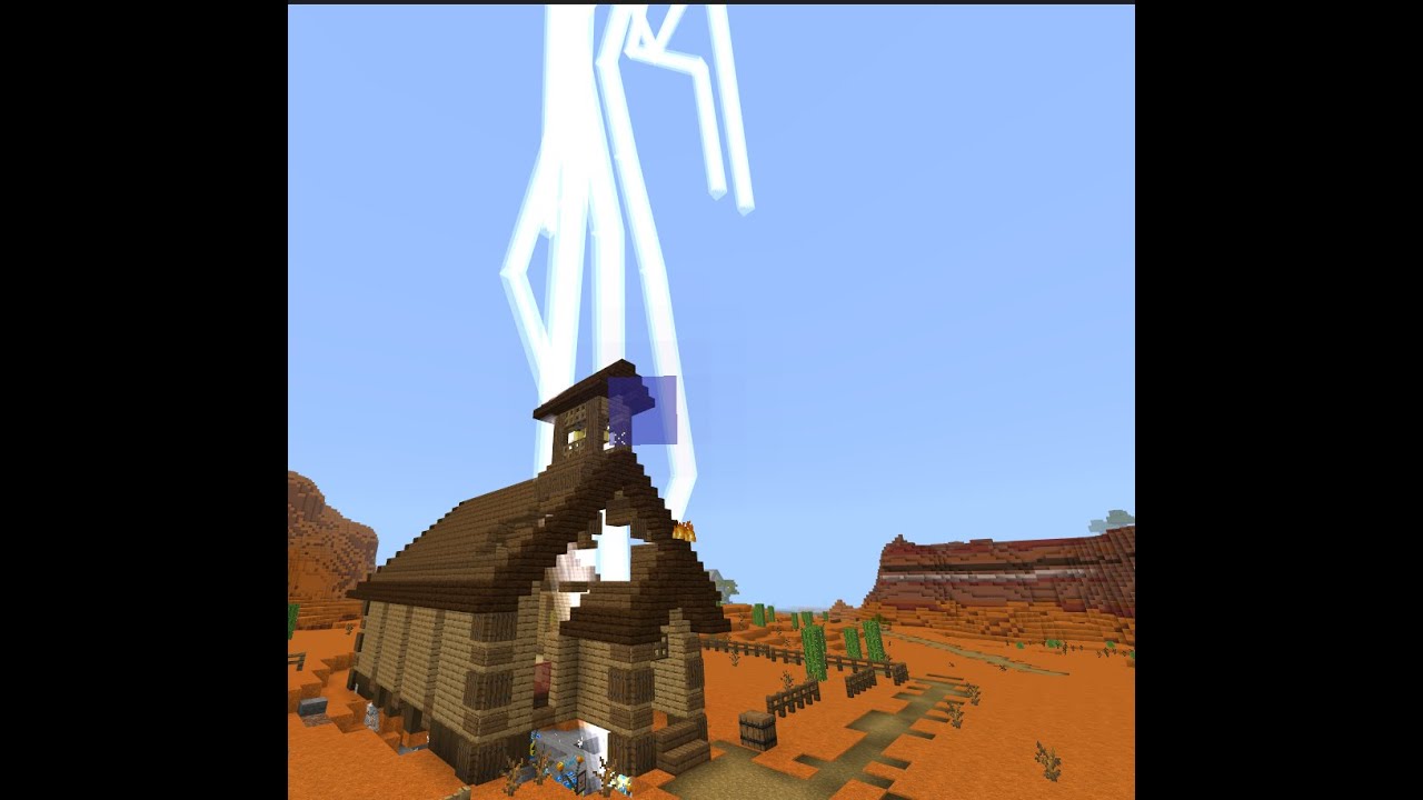 Minecraft Lightning Storm - YouTube