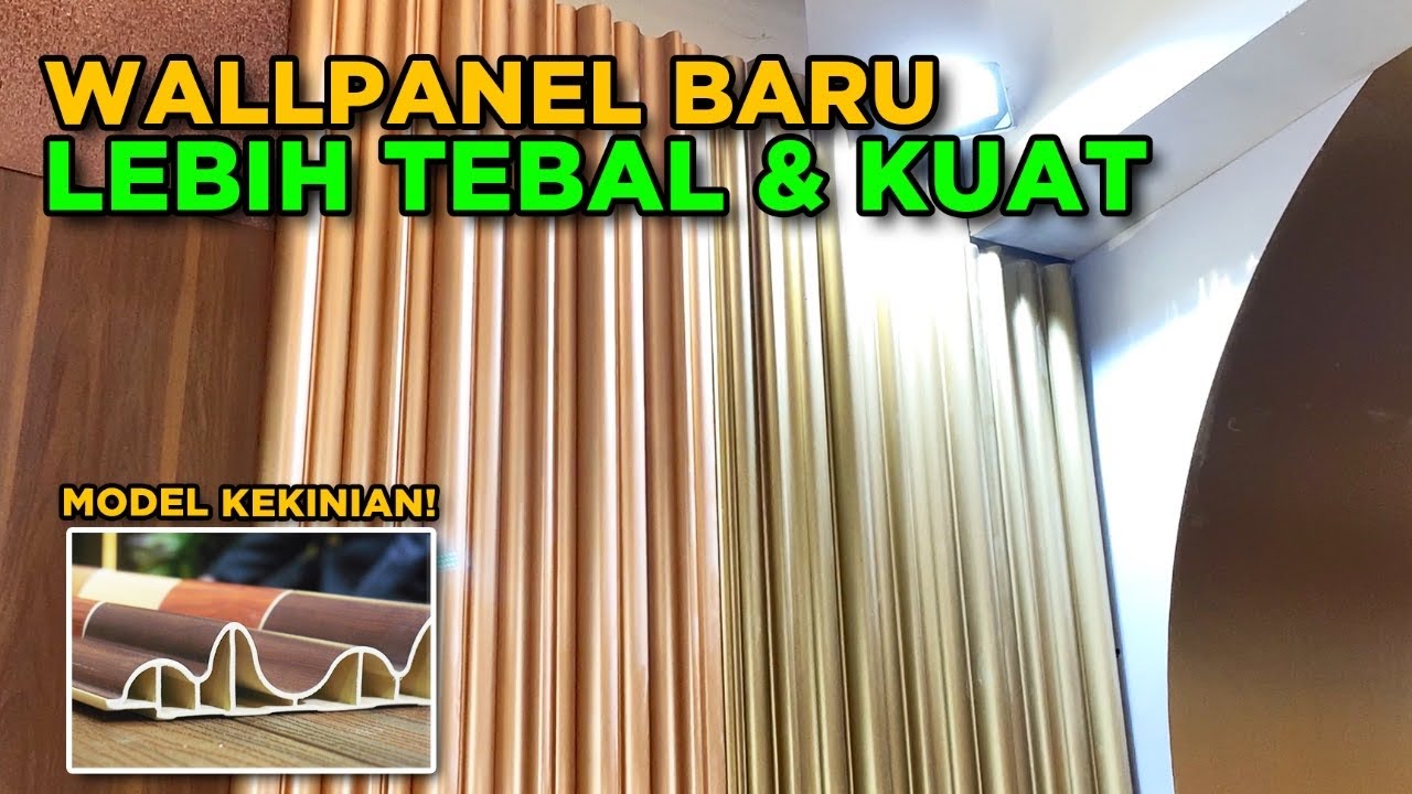 JENIS WALLPANEL BARU!! Biar Gak Kudet Material Tembok || ROSHAN - YouTube