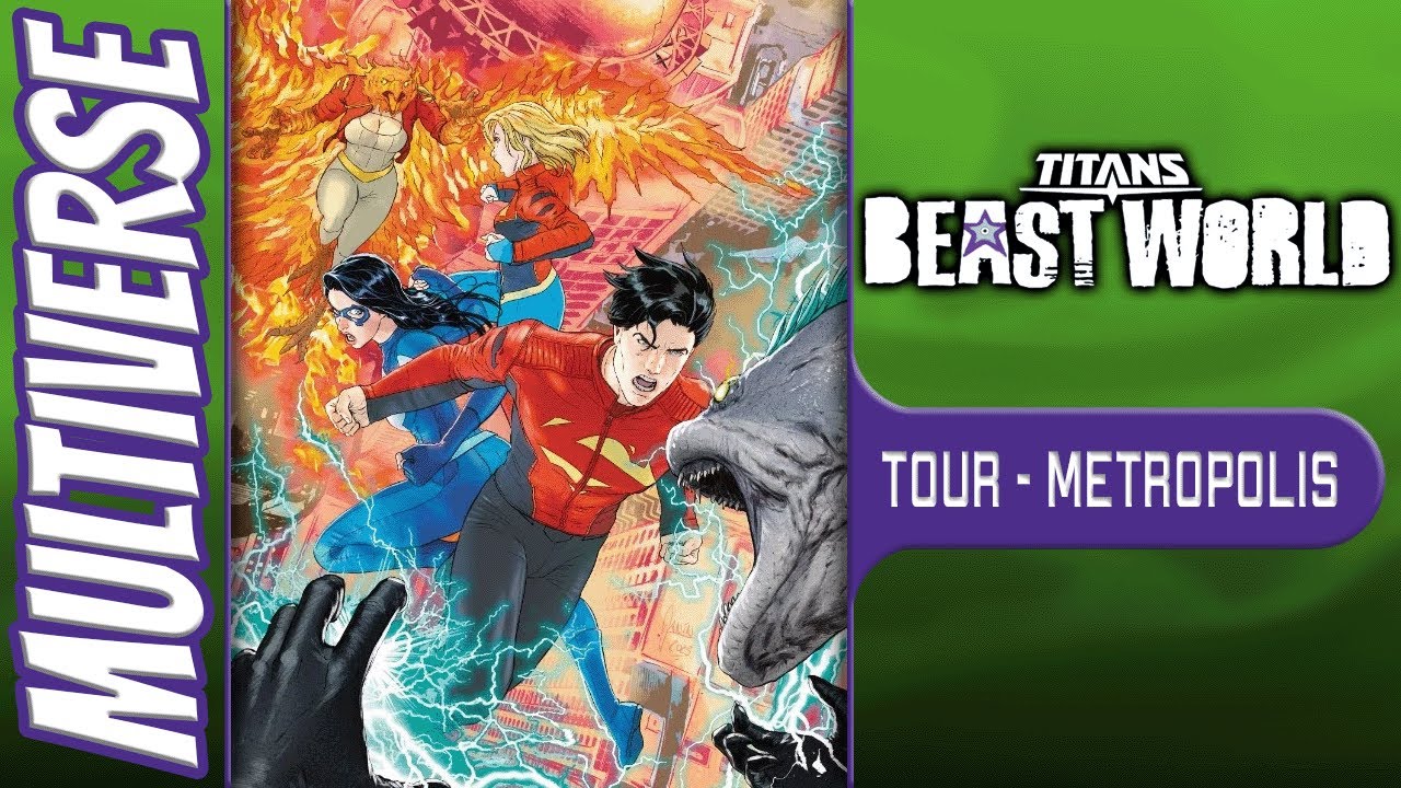 Titans: Beast World Tour - Metropolis #1 | 2023 Comic Book Review - YouTube