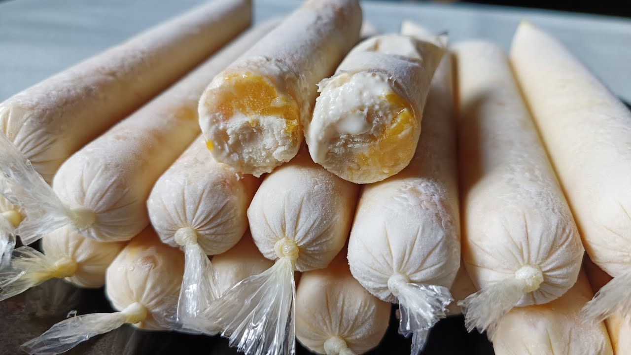 NapakaCreamy At Napakasarap Na Mango Ice Candy Parang Ice Cream Ang ...