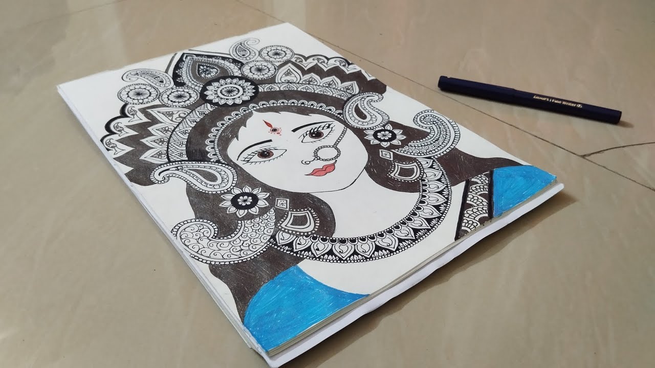 Devi Drawing @PrabhasKitchenvlogsofficial - YouTube