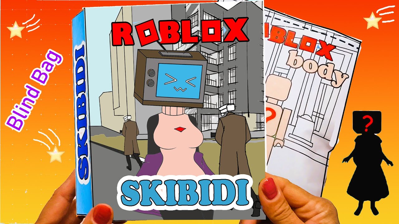 DIY Paper game book🚽 SKIBIDI TOILET Blind Bag Credits @DaFuqBoom - YouTube