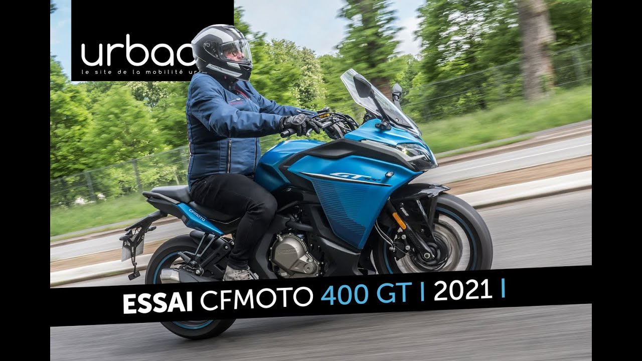 Essai CFMOTO 400 GT 2021 - urbaanews - YouTube