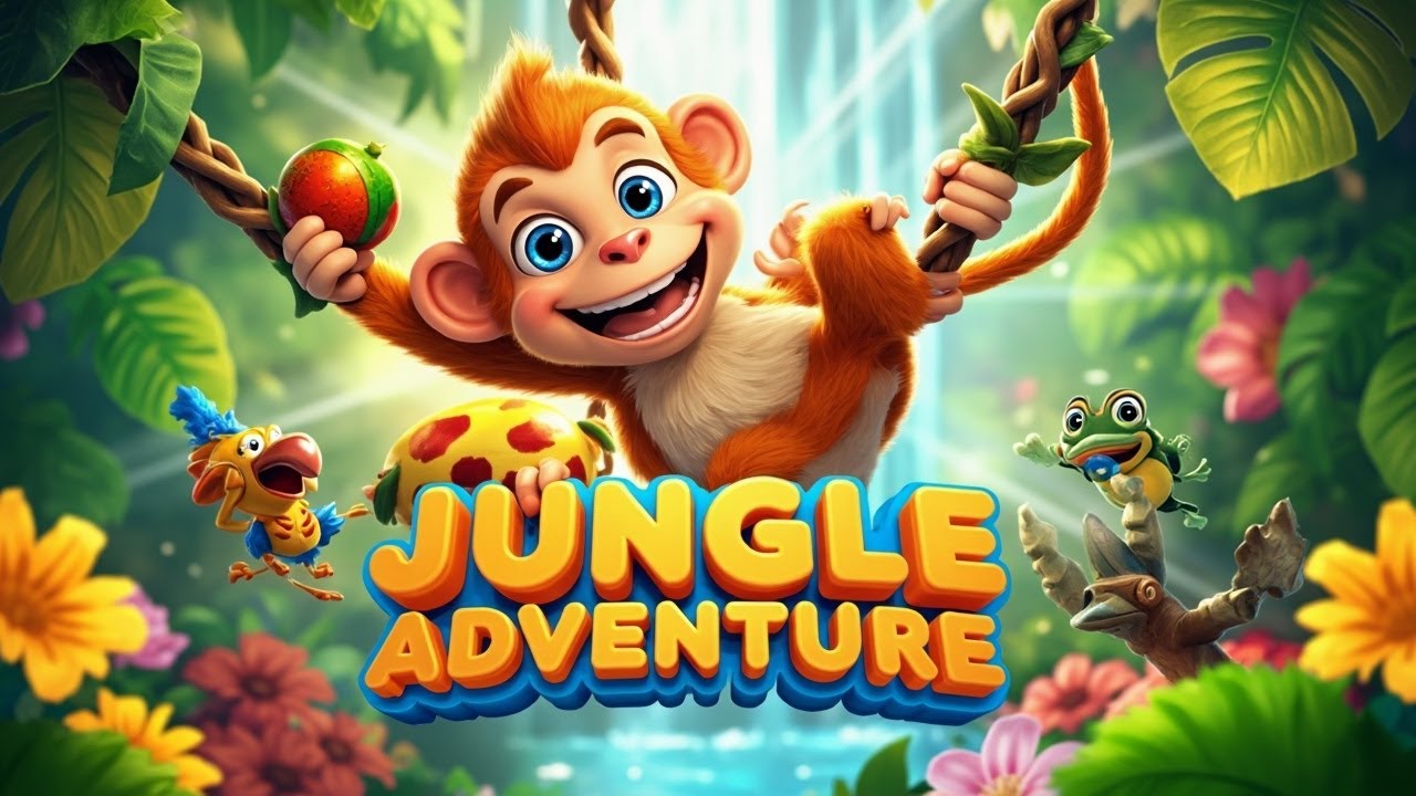 Dudu’s Jungle Adventure Song | DuDu Monkey Dance | Fun Kids Song & Dance! - YouTube