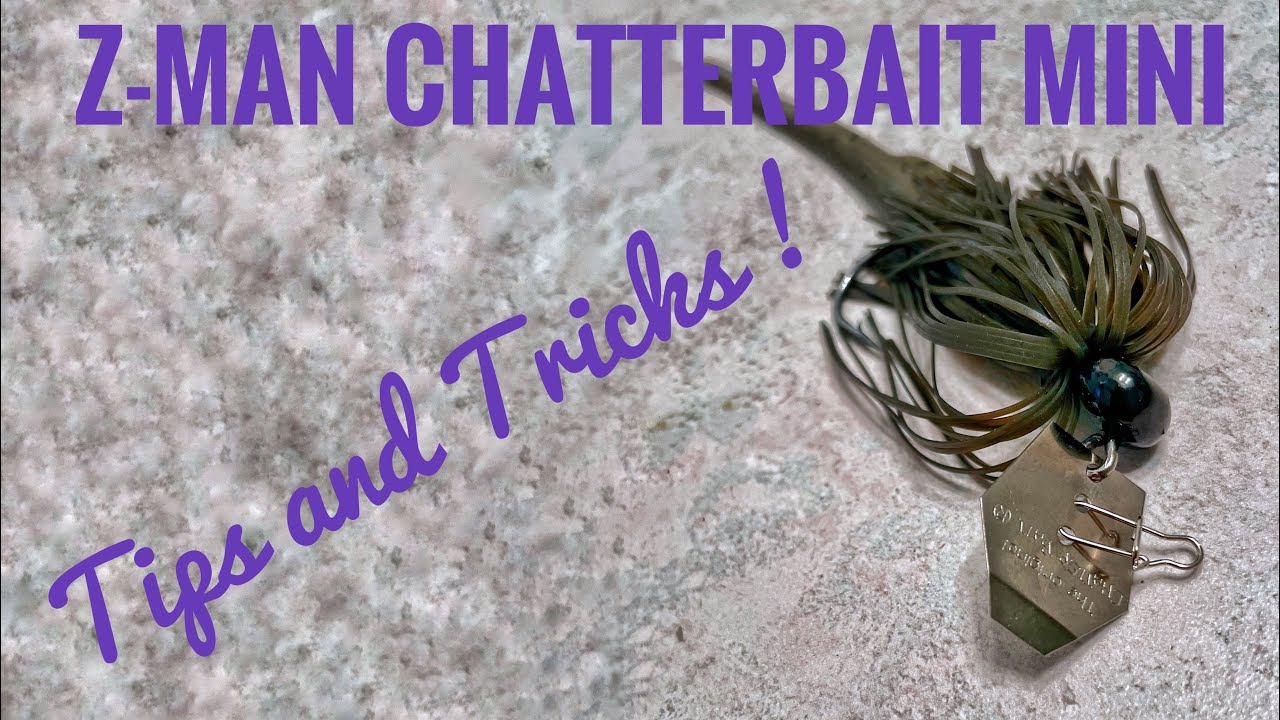Z-Man Mini Chatterbait Tips ! - YouTube
