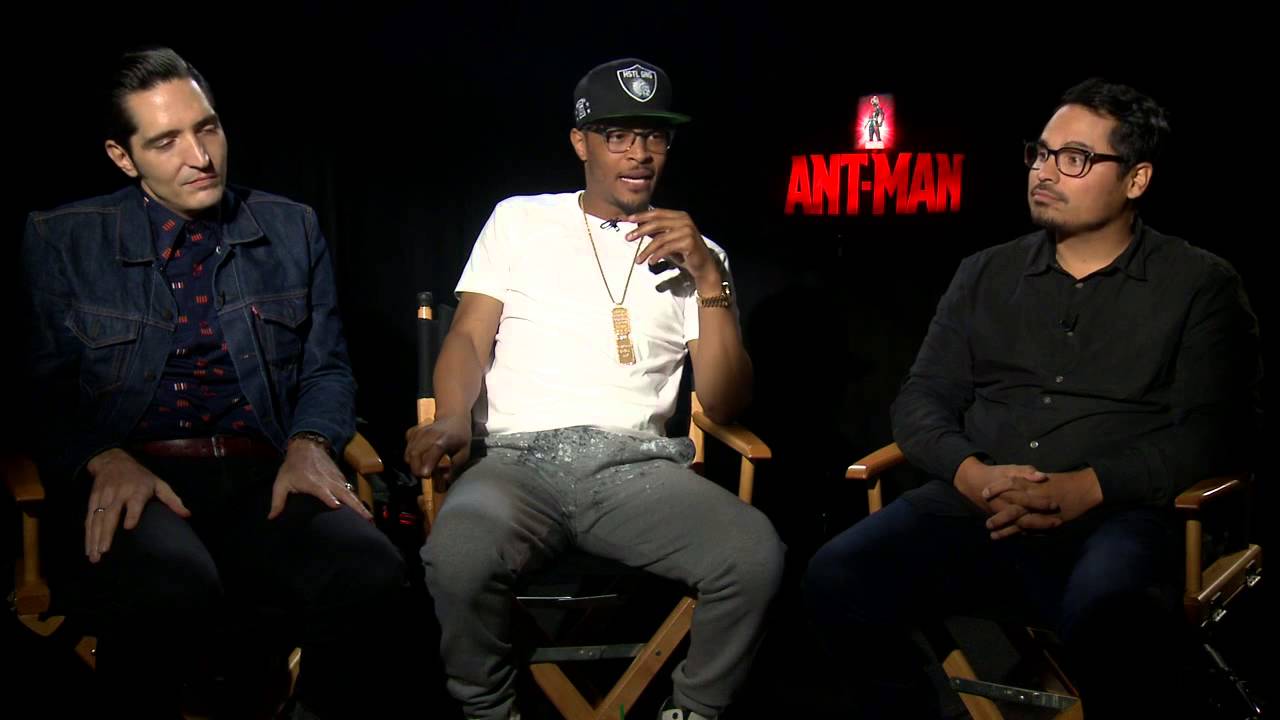 Marvel's Ant-Man: Michael Pena “Luis Pena” & T.I. “Dave” & David ...