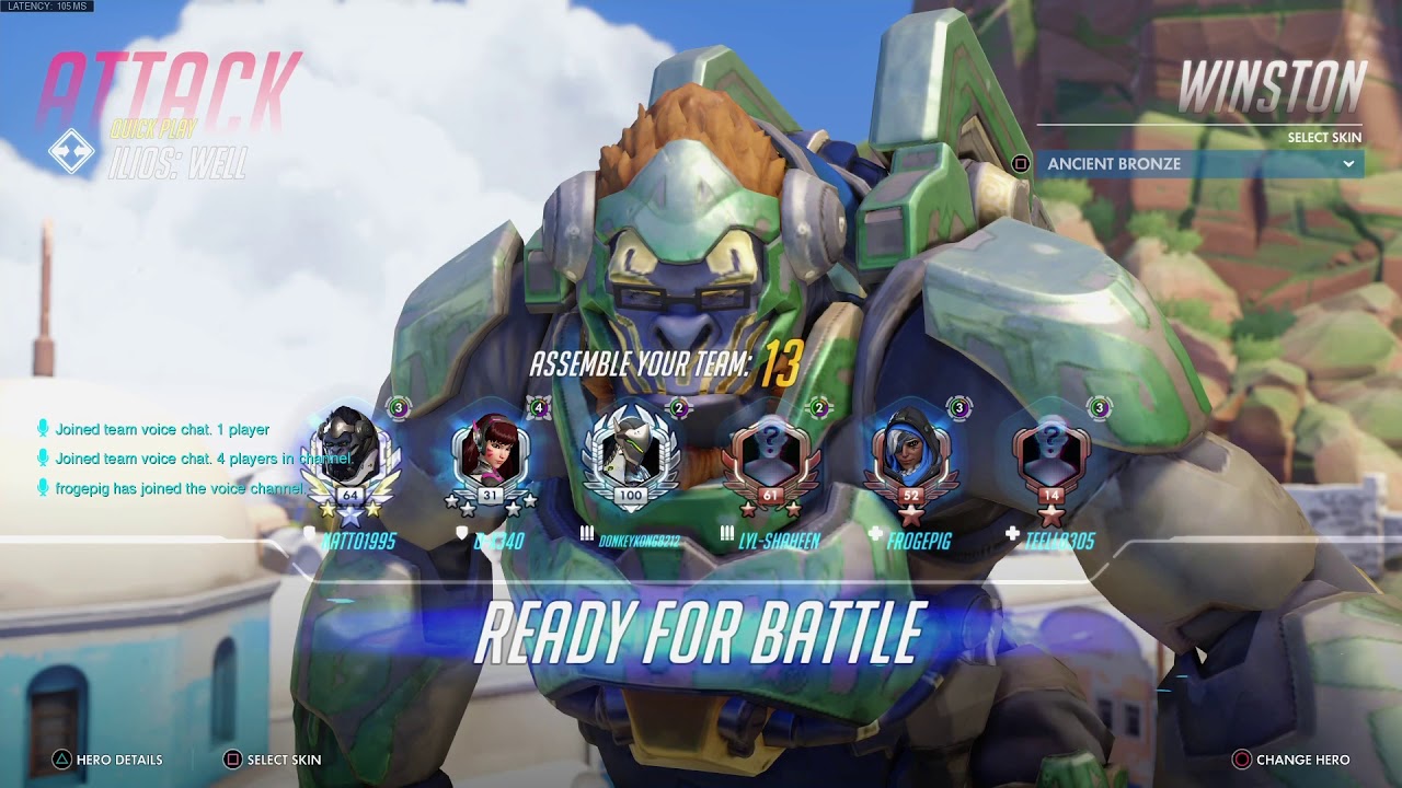 Disconnecting in Overwatch... - YouTube