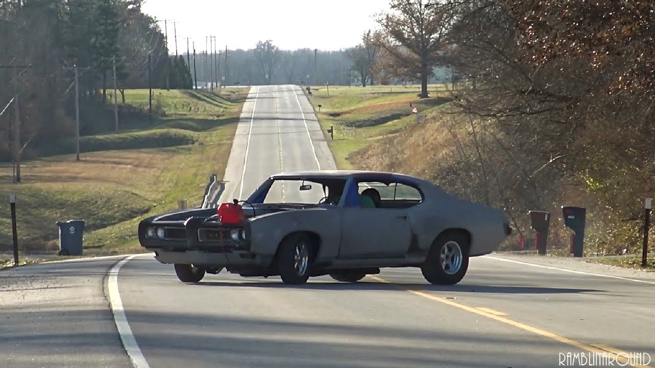 First Drive - 1968 Pontiac GTO Project Car - Video #15 - YouTube