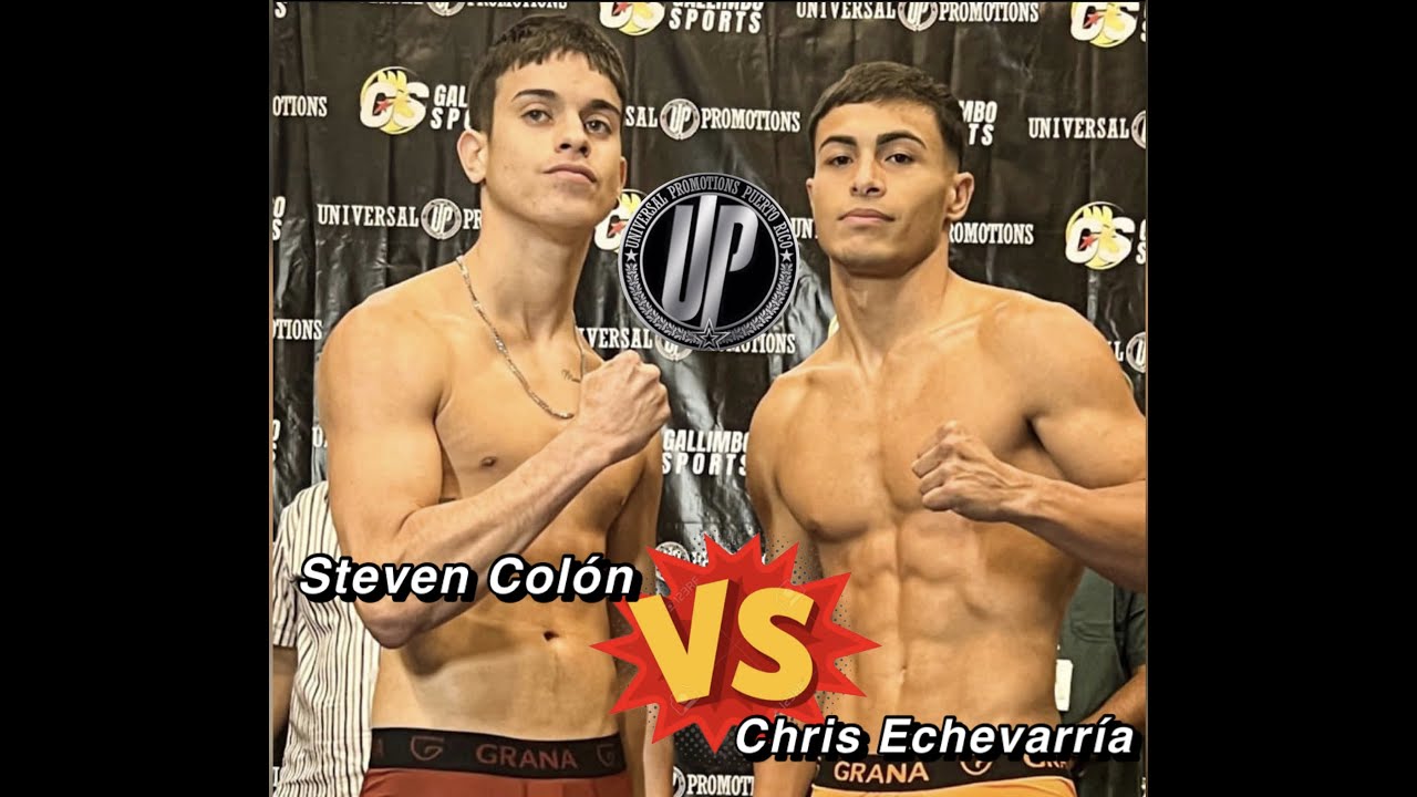 Steven Colón vs Chris Echevarria - Ascenso - YouTube