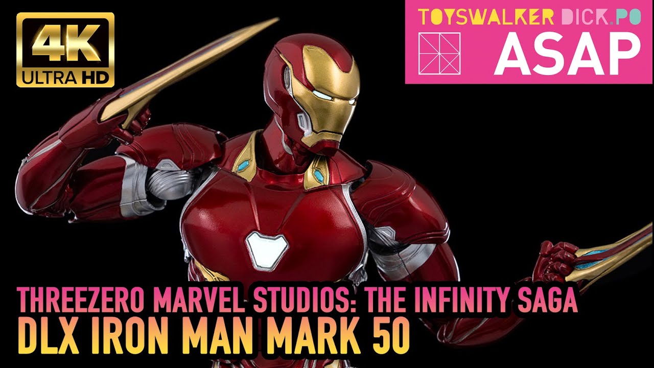 threezero Marvel Studios: The Infinity SagaDLX Iron Man 鋼鐵俠 Mark 50 ...