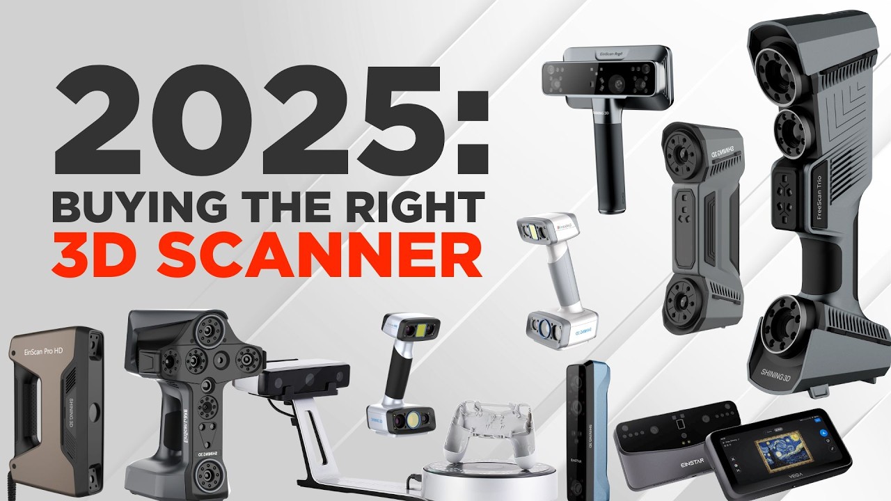 Buyer’s Guide: The Best 3D Scanners of 2025 From Shining3D - YouTube