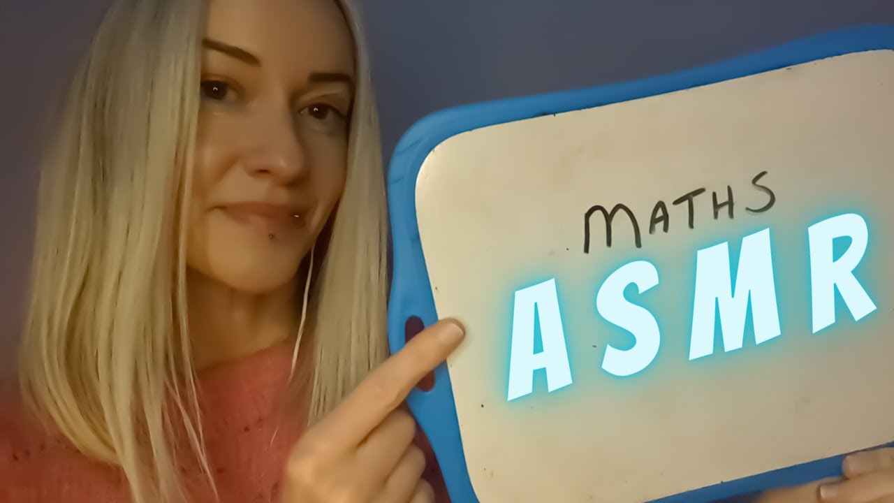 ASMR | Maths revision...but it's super relaxing (part II) - YouTube