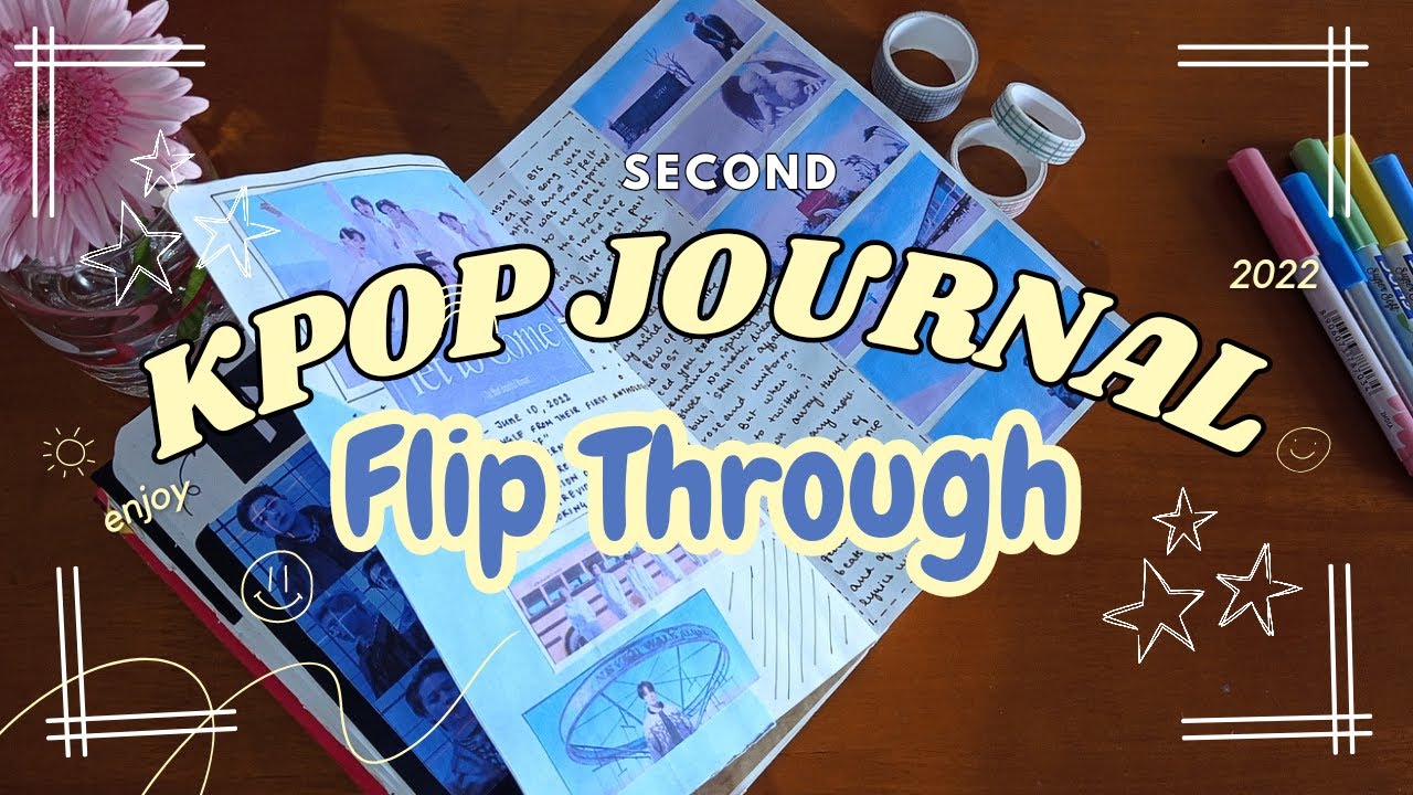 2nd K-POP Journal Flip Through (2022) - YouTube