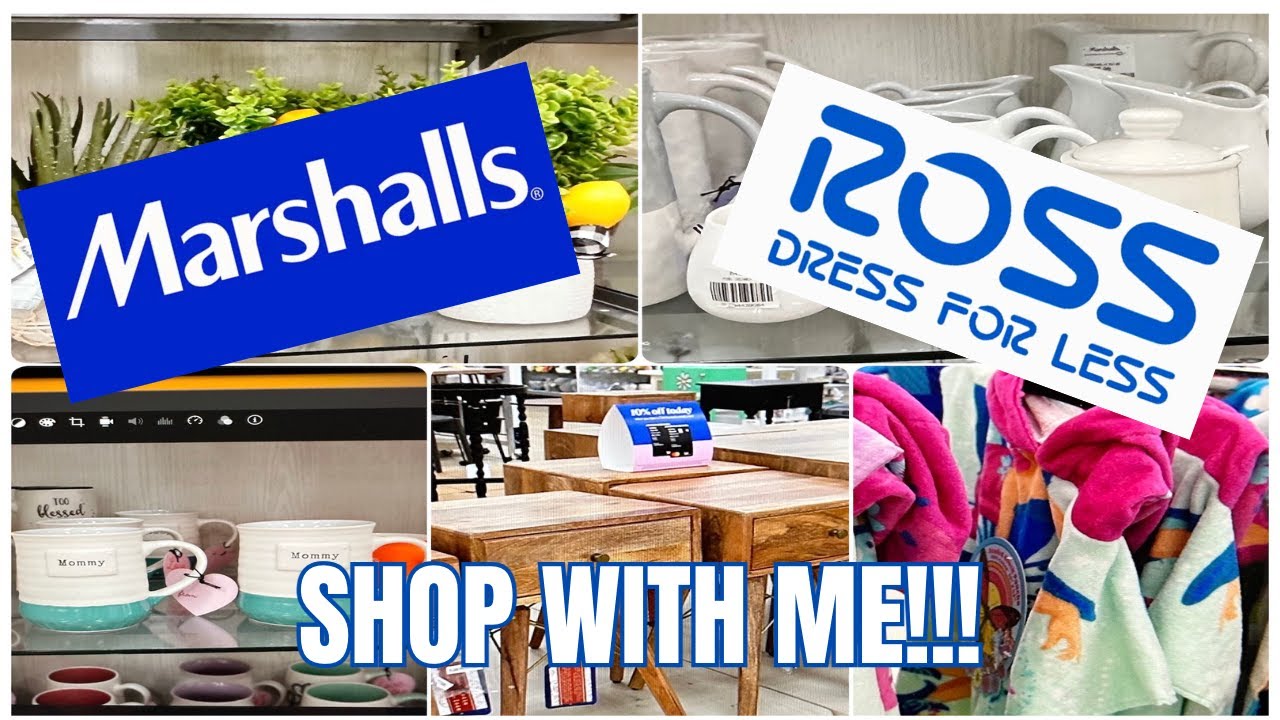NEW AT MARSHALLS & ROSS - SHOP WITH ME - YouTube