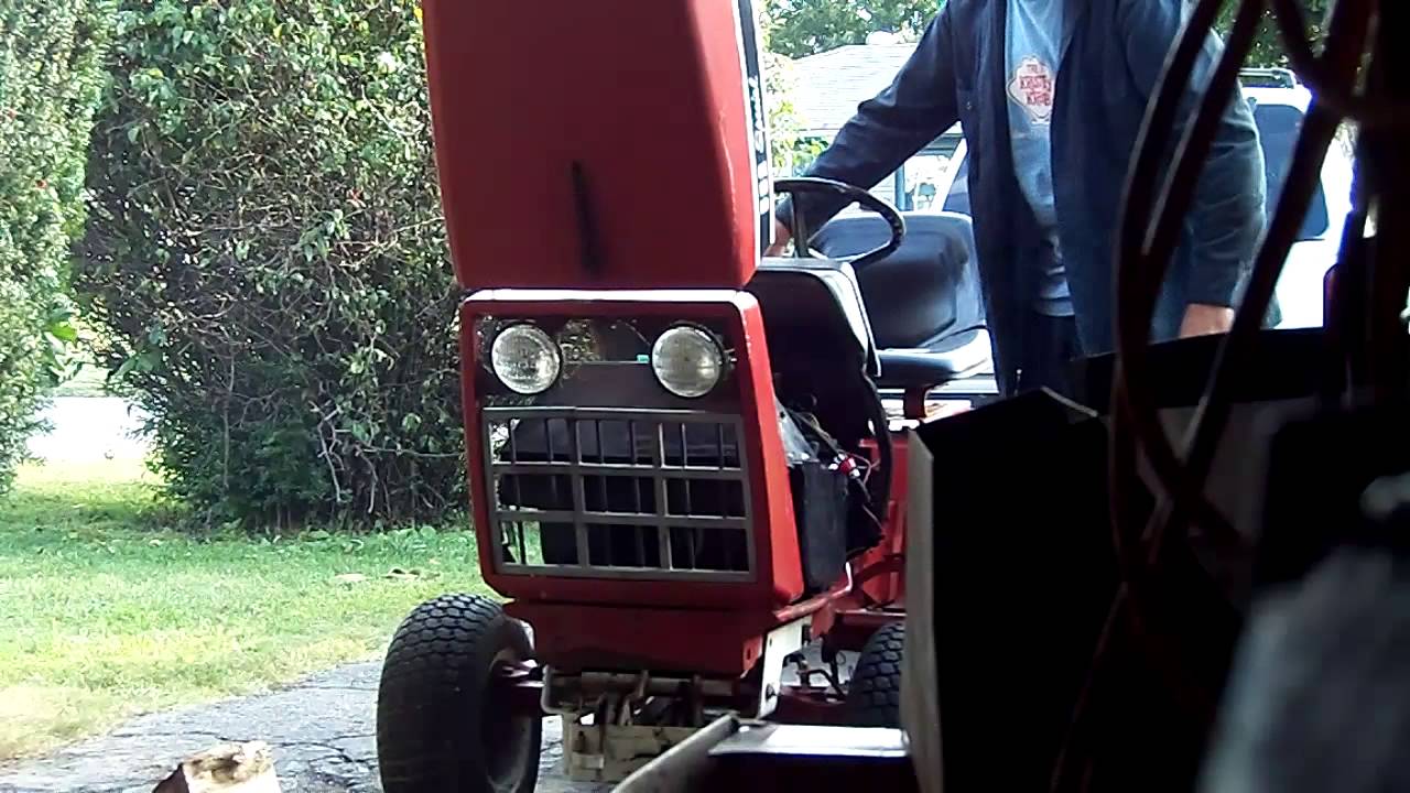 cub cadet 582 first start - YouTube