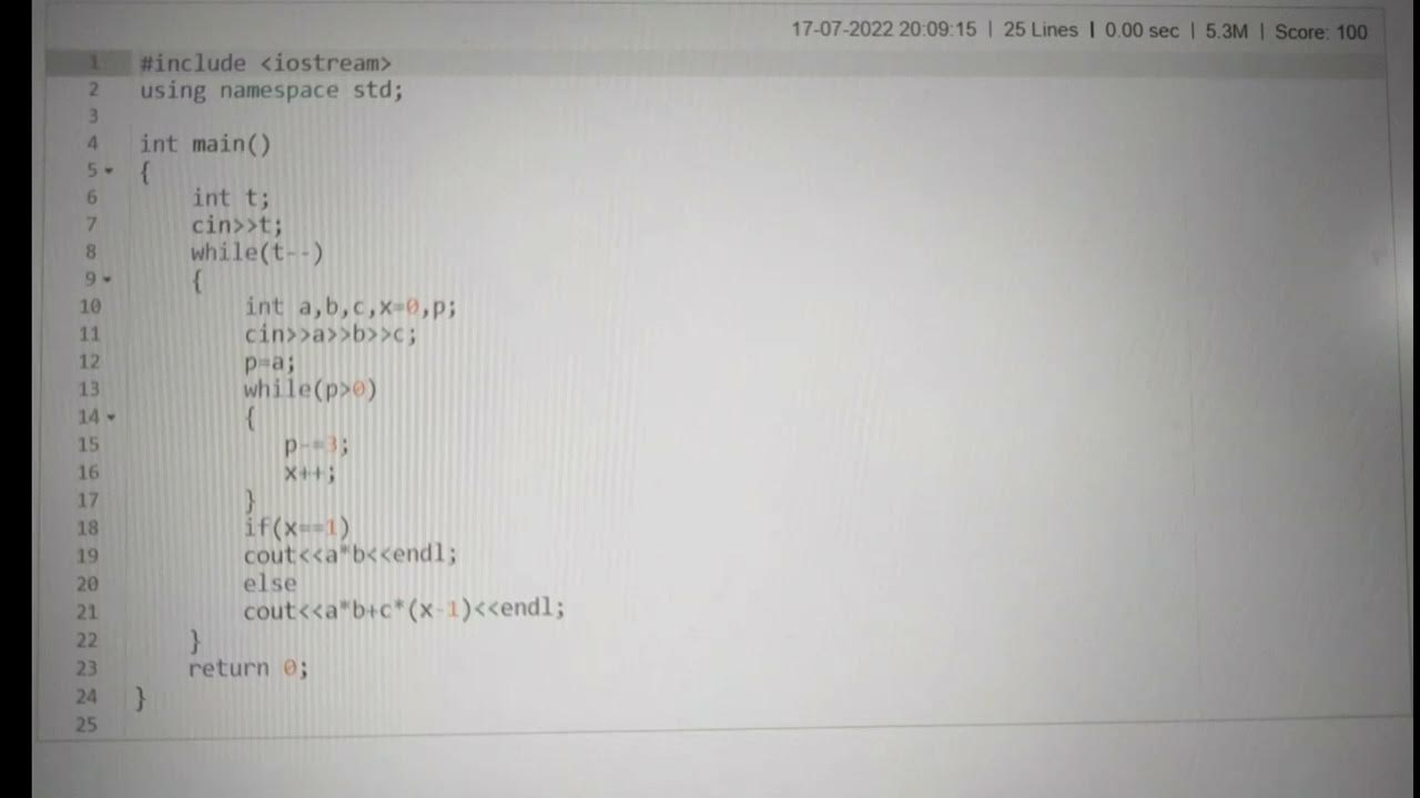 The last levels codechef solution| c++ solution| Lunch Time - YouTube