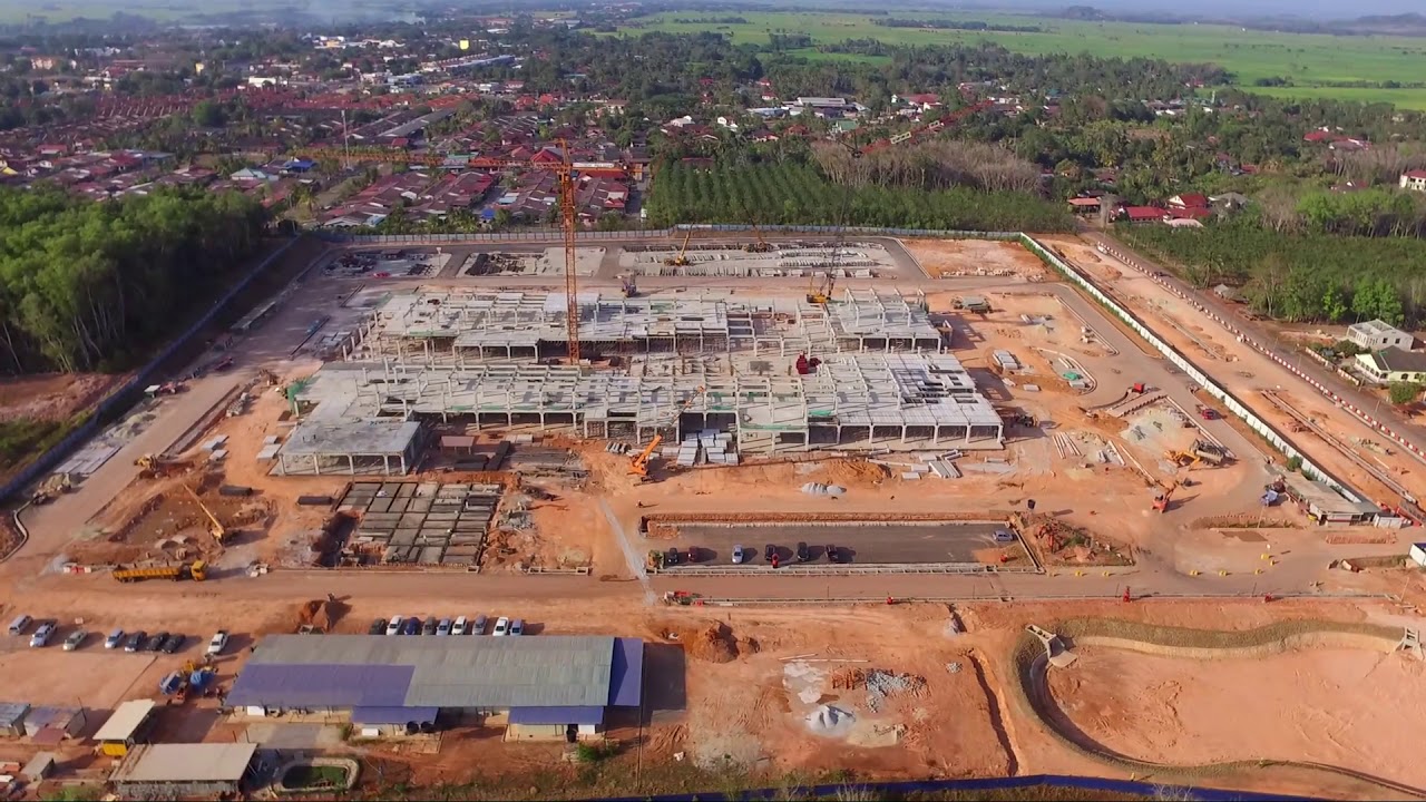Projek Hospital Pendang - YouTube