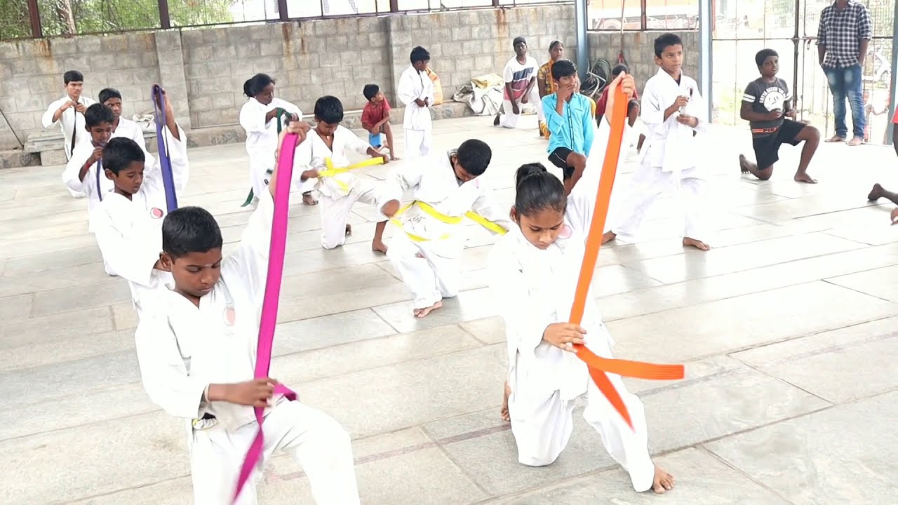 Karate Beginners Training in Tamil - Karate - YouTube