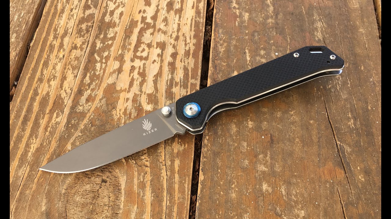 The Kizer Vanguard Begleiter Pocketknife: The Full Nick Shabazz Review ...