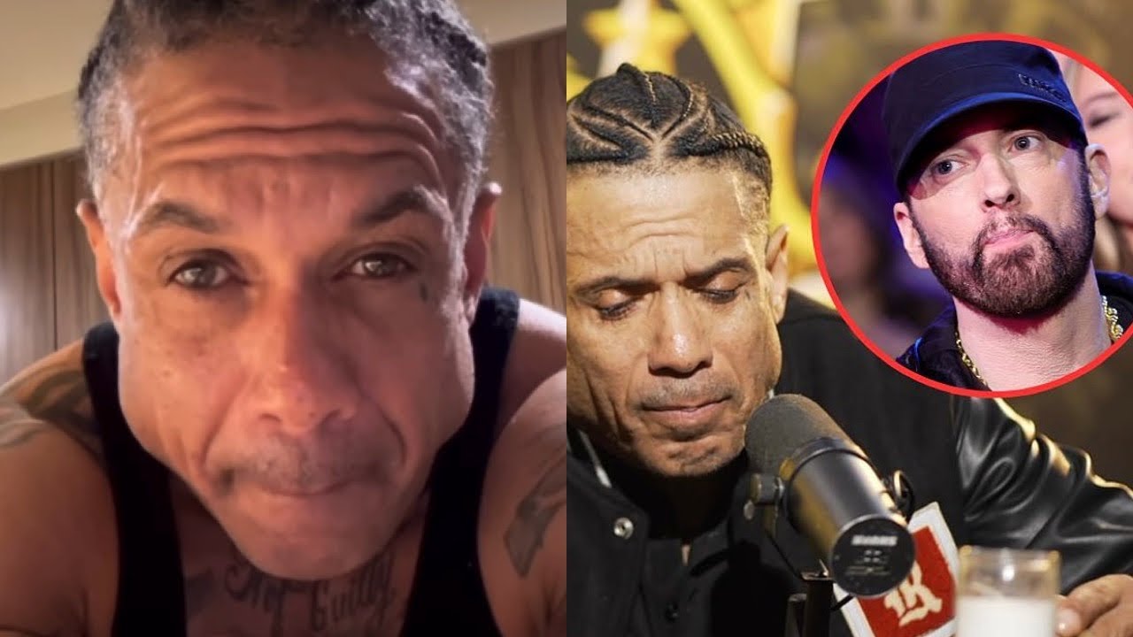 Benzino REACTS To CRYING TEARS Over Eminem BEEF In MELTDOWN On Drink ...