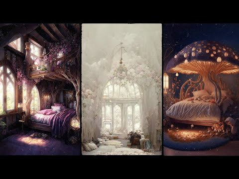 Fantasy Bedroom Asthetic Decor Ideas