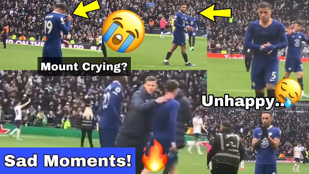 Emotional Scenes😭Mason Mount “Crying” after defeat,Azpi Consoling😪James ...