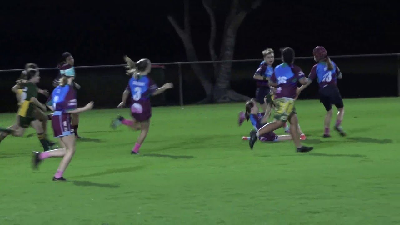 Norths Eagles V Wests Rugby Union - U12 Girls - Summer 7's Albany Creek ...