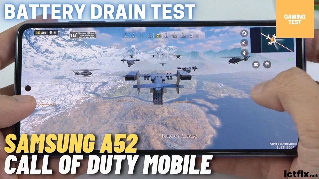 Samsung Galaxy A52 Call of Duty Gaming test | Snapdragon 720G, 8GB Ram ...
