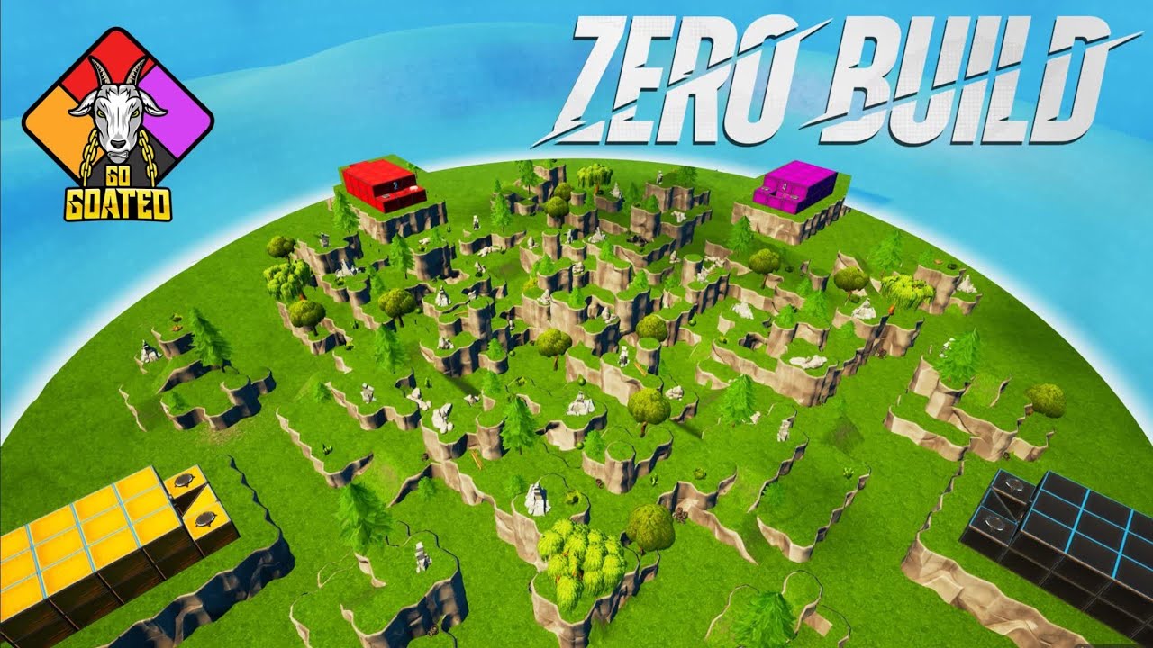 FORTNITE 🐐 GO GOATED! 🚫 ️ ZERO BUILD ZONE WARS - MAP CODE: 9826-8649-8491 - YouTube