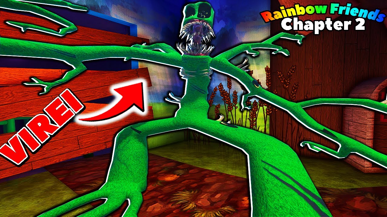 VIREI A NOVA FORMA DO MONSTRO GREEN {TREEN FNF} EM REALIDADE VIRTUAL ...