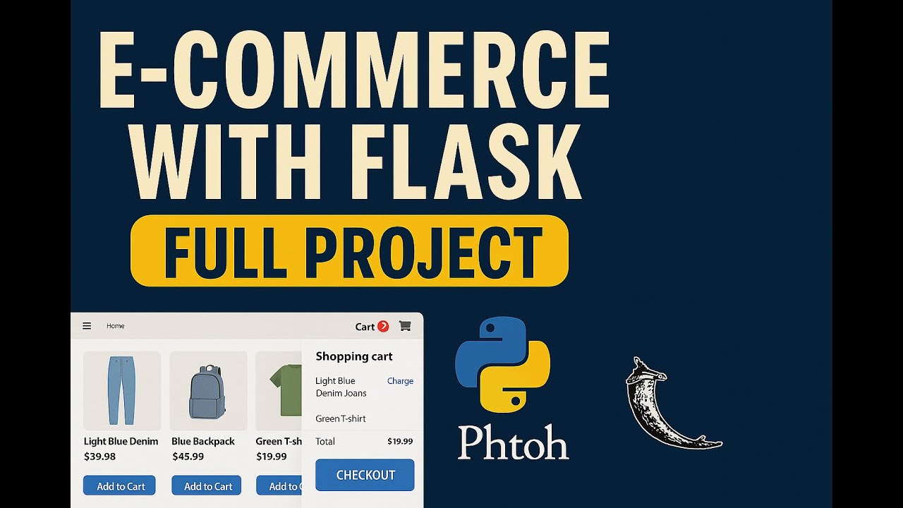 Build a Full E-Commerce Website using Python Flask | Complete Project Tutorial - YouTube