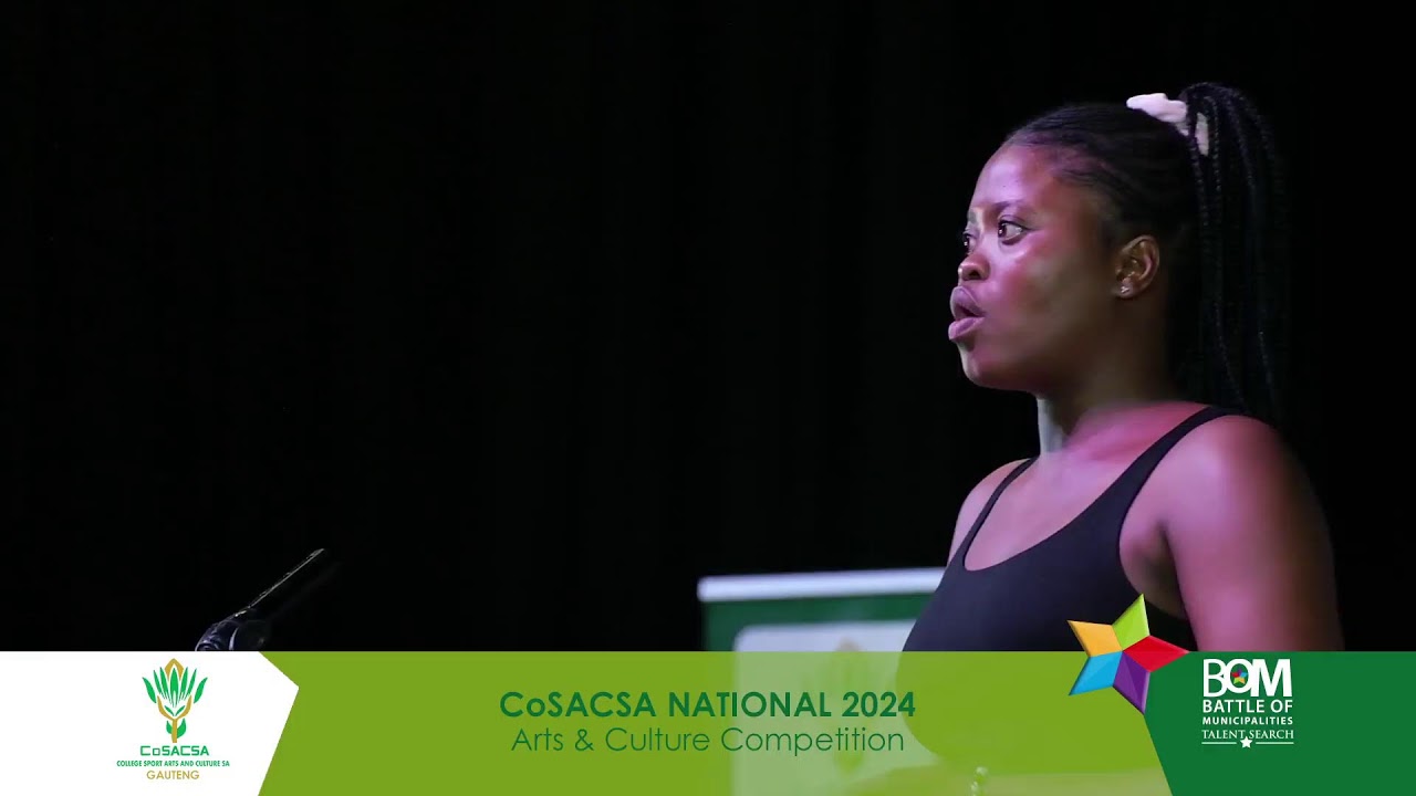 CoSACSA National 2024 Arts and Culture Competition - YouTube