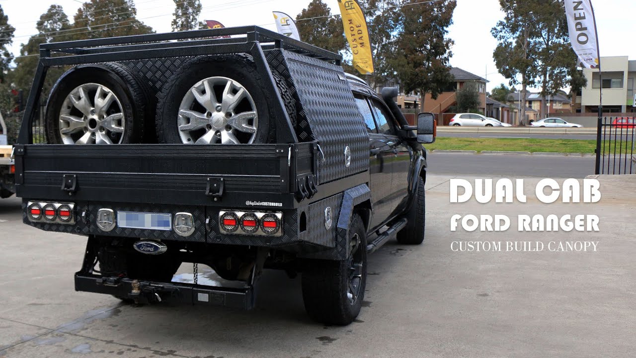 Ford Ranger service body canopy custom built @HQ Link - YouTube