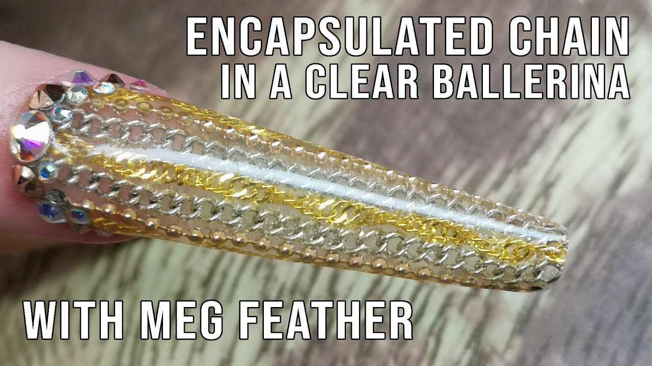 Encapsulated Chain In a Clear Ballerina Design - Featuring Meg Feather ...