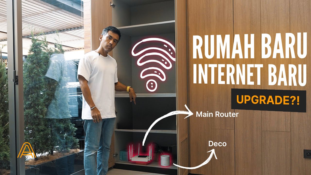 Setting Internet Rumah. 3 Lantai, 7 Access Points, 1 GBPS!? - YouTube