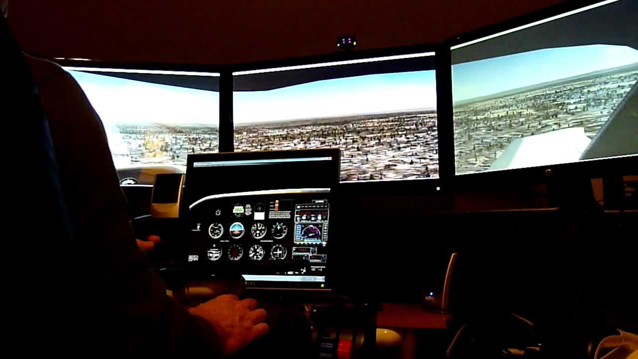 Home Flight Sim Diamond DA-20 C-1 FSX - YouTube