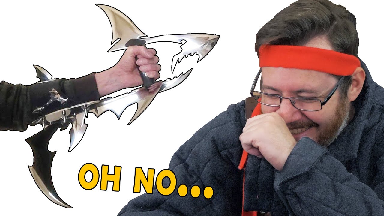 CURSED Mall Ninja weapons - YouTube