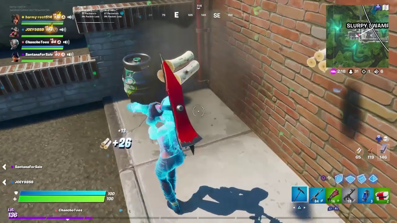 Fortnite squads placed 2 place - YouTube