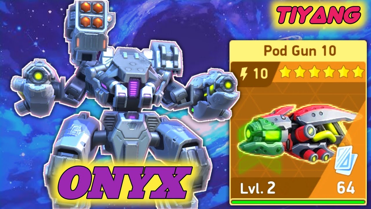 Testing the Onyx and Pod Gun Combo in Mech Arena - YouTube