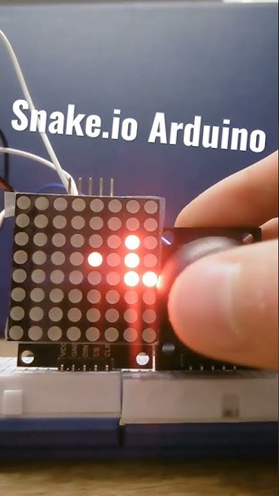 Snake.io | Joystick | LED Matrix | Game Arduino - YouTube